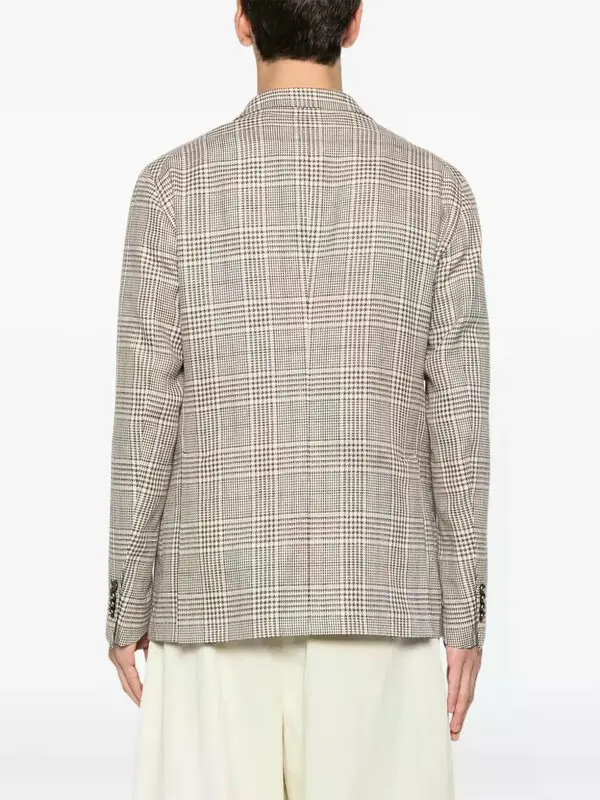 Tagliatore Plaid Blazer