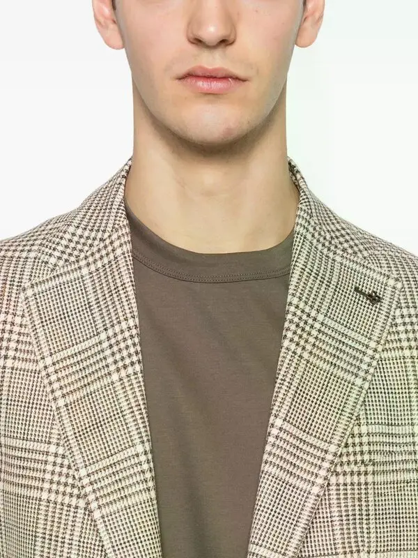 Tagliatore Plaid Blazer