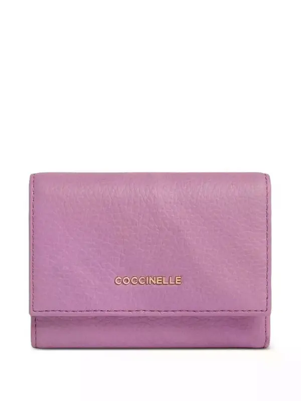 COCCINELLE Logo-appliqué Wallet - Pink