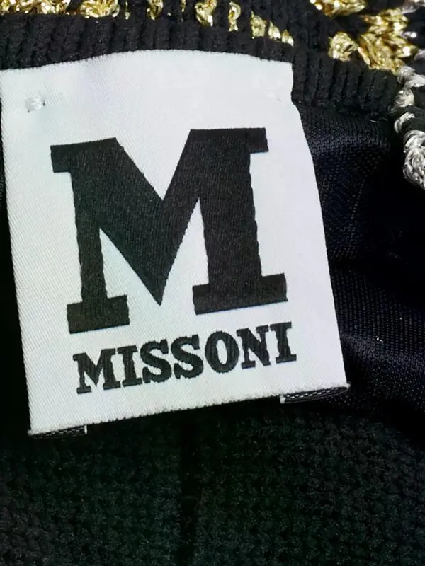 Missoni Lurex Knit Dress - Black