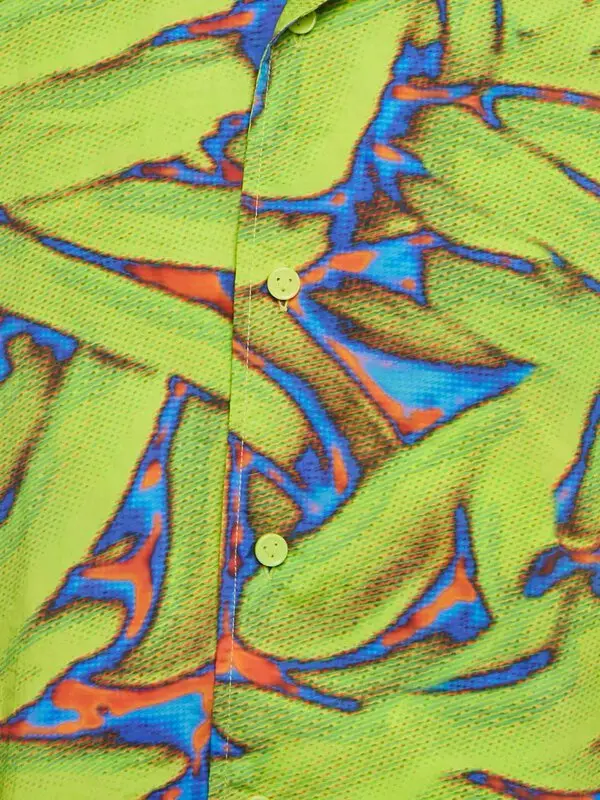 Bottega Veneta Print Short-sleeve Shirt