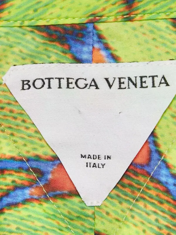 Bottega Veneta Print Short-sleeve Shirt