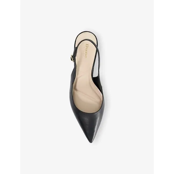 DUNE Connection Leather Slingback Courts
