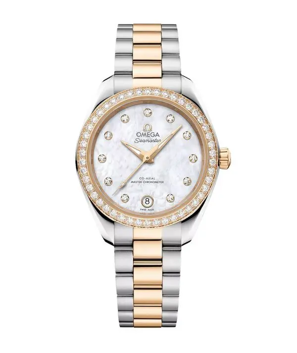 Omega Seamaster Aqua Terra Watch - Mother Of Pearl