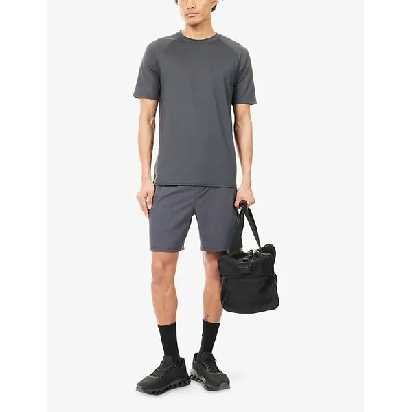 CONDITION Core Raglan-short-sleeves Stretch-woven T-shirt - Graphite