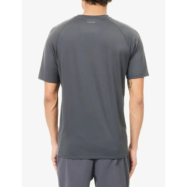 CONDITION Core Raglan-short-sleeves Stretch-woven T-shirt - Graphite
