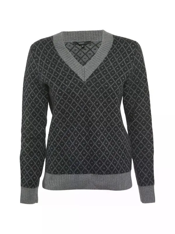 Gucci Diamante-pattern Wool Sweater