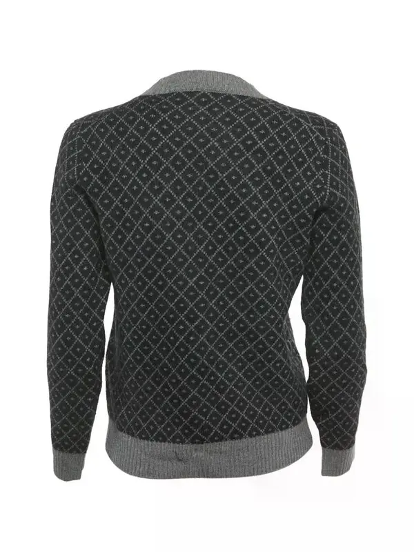Gucci Diamante-pattern Wool Sweater