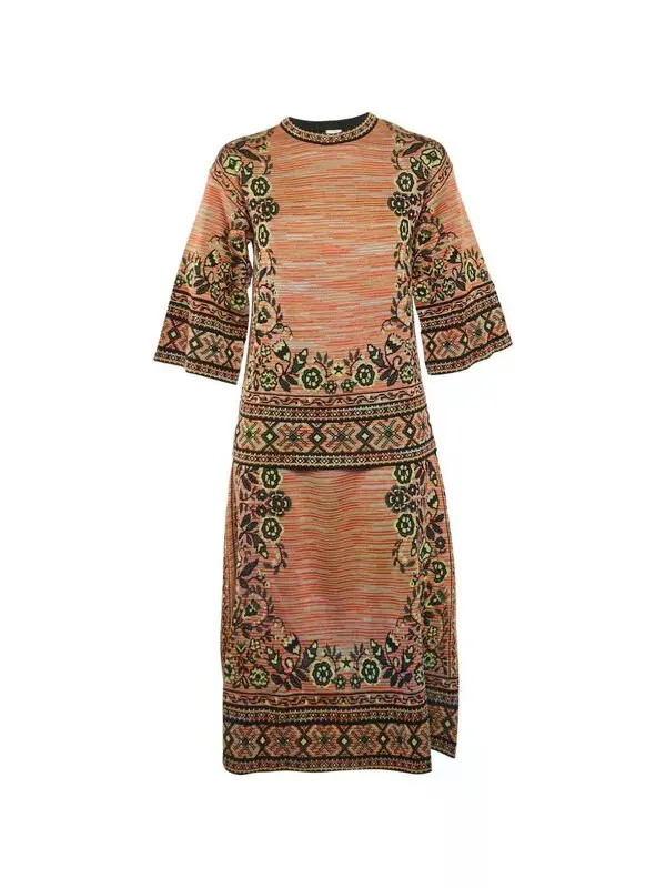 Missoni Floral-pattern Knit Dress