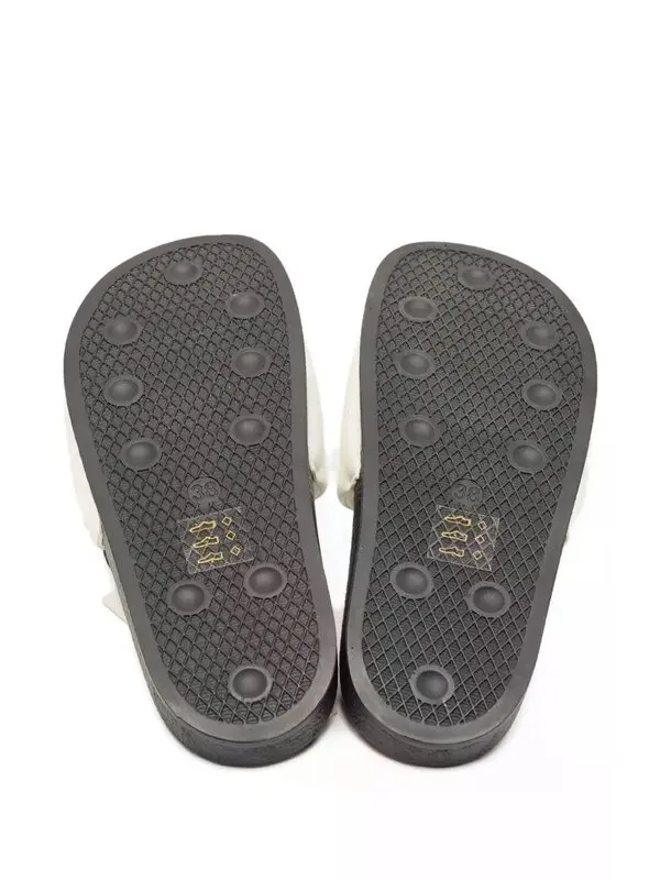 Alexander McQueen Logo-detail Leather Slides