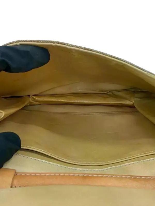 Celine 2002 Macadam Coated Canvas Crossbody Bag