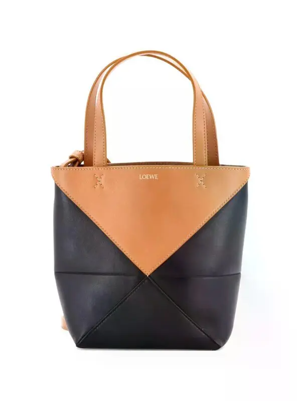 Loewe Puzzle Fold Leather Mini Tote Bag