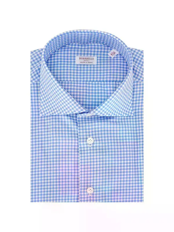 BORRIELLO NAPOLI Checked Shirt