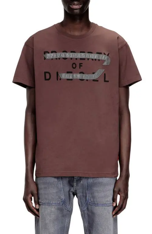 DIESEL® T-norm Cotton Graphic T-shirt