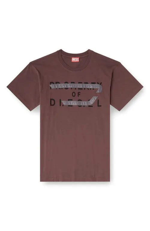 DIESEL® T-norm Cotton Graphic T-shirt