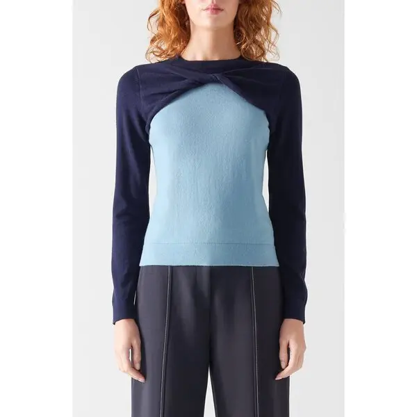 LK BENNETT Aletta Colorblock Sweater