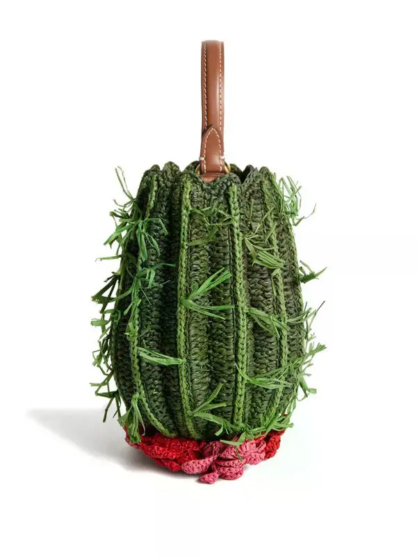 ANYA HINDMARCH Cactus Raffia Tote Bag