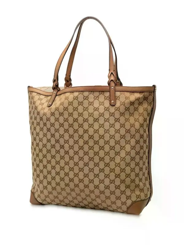 Gucci Gg Canvas Craft Tote Bag