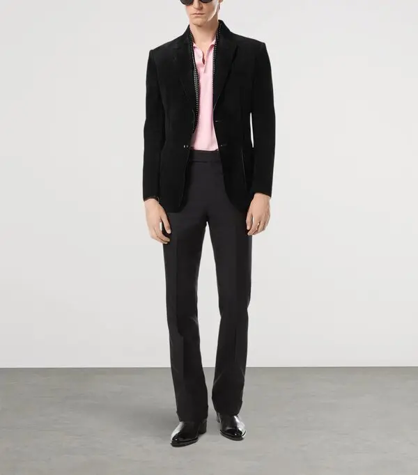 TOM FORD Silk-cotton Polo Shirt
