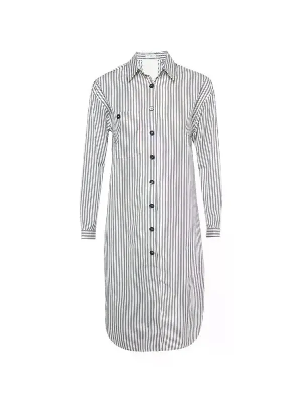 Sandro Striped Cotton Dress