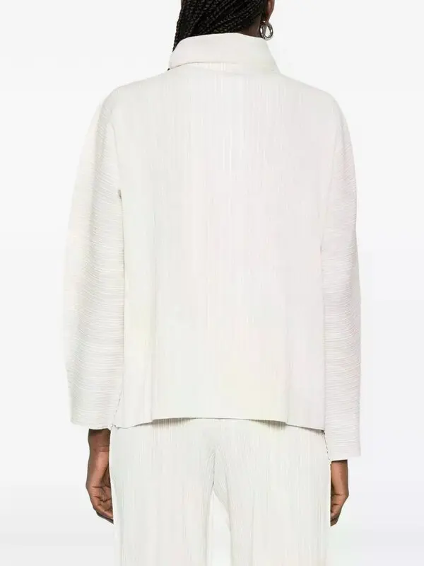 Issey Miyake A-poc Shell Pleated Top - Neutrals