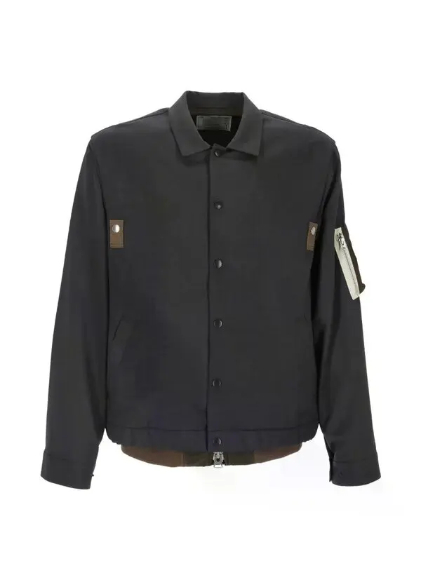 Sacai Button Zip Jacket