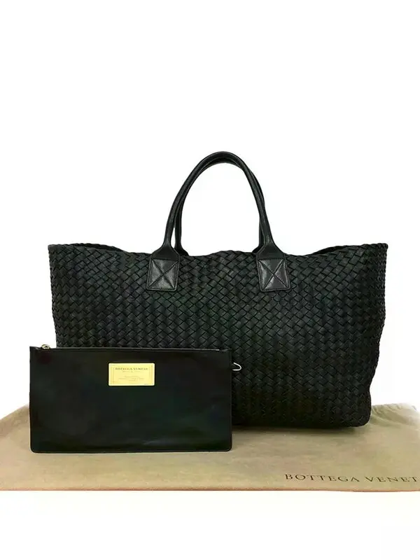 Bottega Veneta Medium Intreccio Cabat Tote Bag