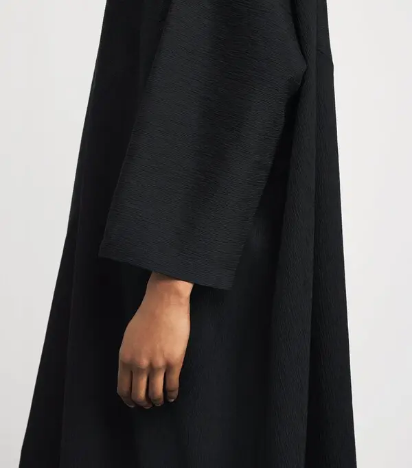 Eskandar Silk Plissé Midi Dress