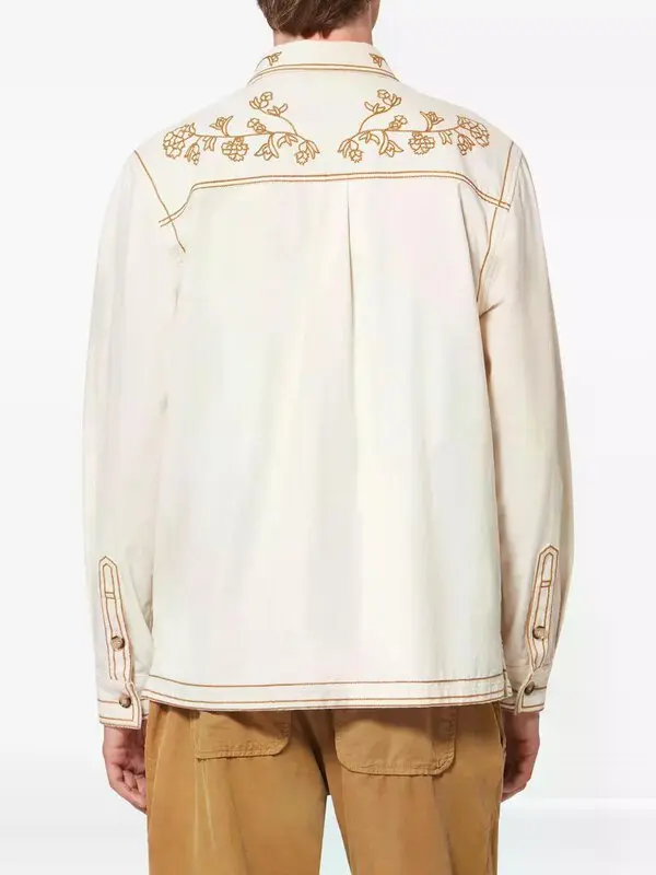 MARANT Rudy Embroidered Shirt Jacket