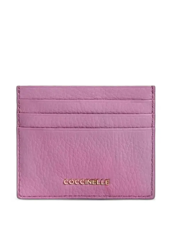 COCCINELLE Logo-appliqué Wallet - Pink