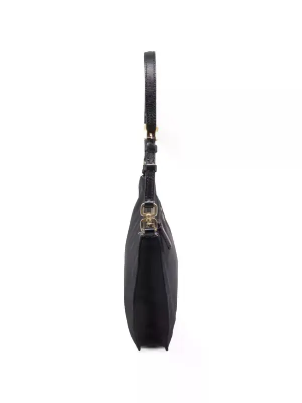 Prada Zipped Shoulder Bag With Logo