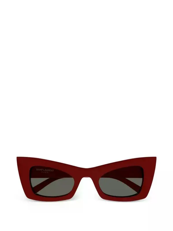 Saint Laurent Cat-eye Frame Sunglasses - Red