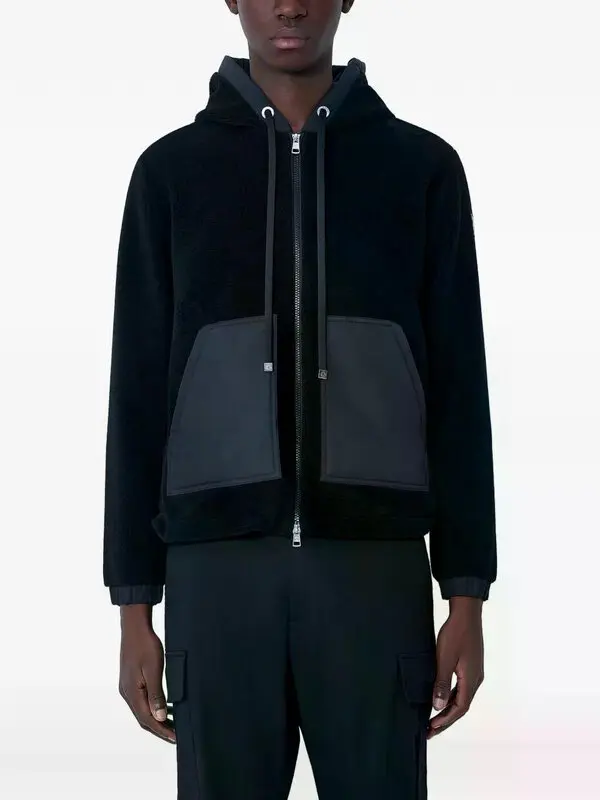 Moncler Zip-up Hoodie With Logo Detail