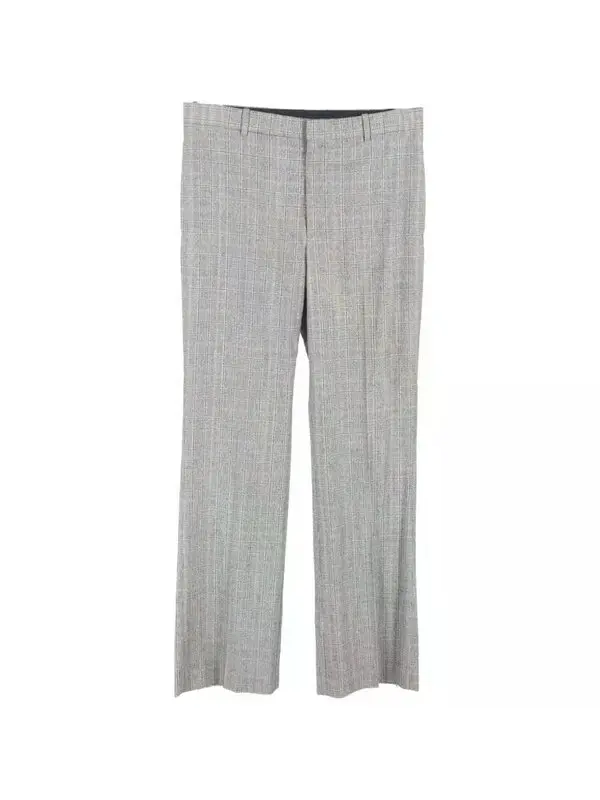 Balenciaga Checked Wide-leg Trousers