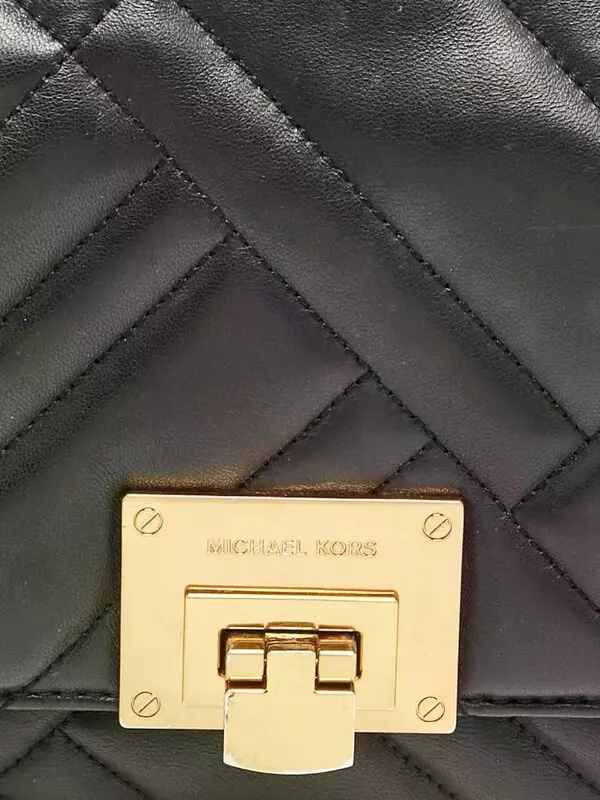 Michael Kors Small Vivianne Quilted-leather Shoulder Bag