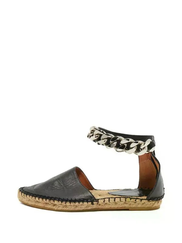 Givenchy Chain Leather Espadrilles