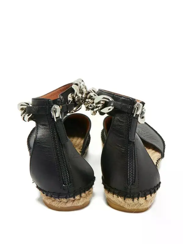 Givenchy Chain Leather Espadrilles