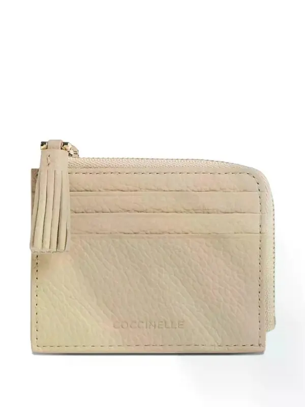 COCCINELLE Tassle-detail Wallet - Neutrals