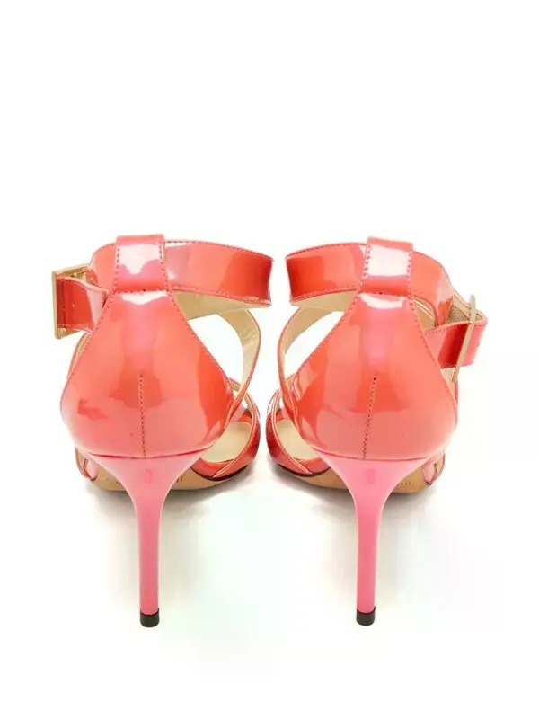 JIMMY CHOO Lottie Heeled Sandals - Orange