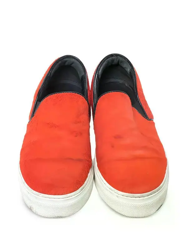 Celine Leather Slip-on Sneakers