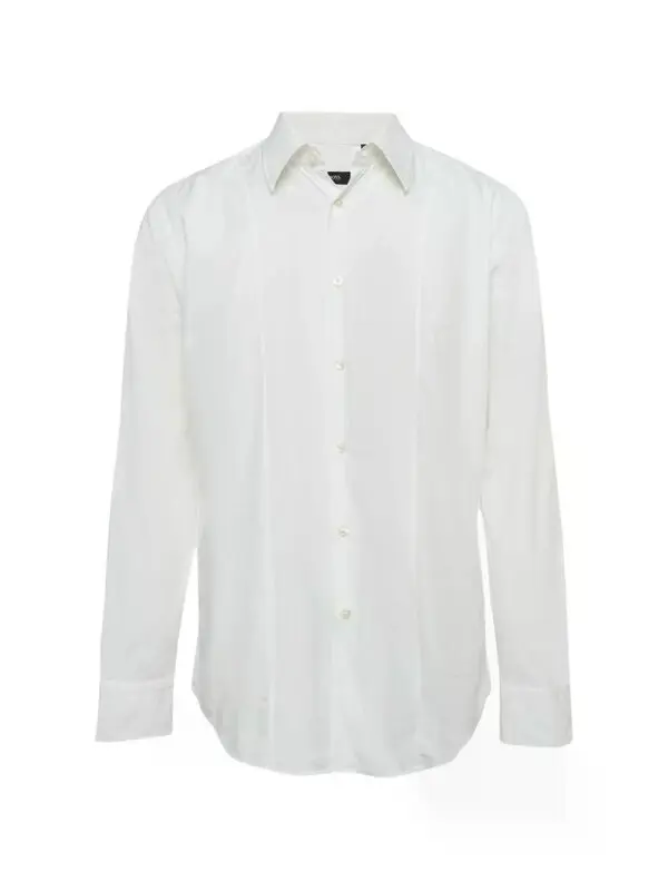 BOSS Cotton Shirt - White