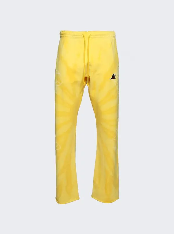 HELLSTAR Mad Sun Sweatpants Yellow