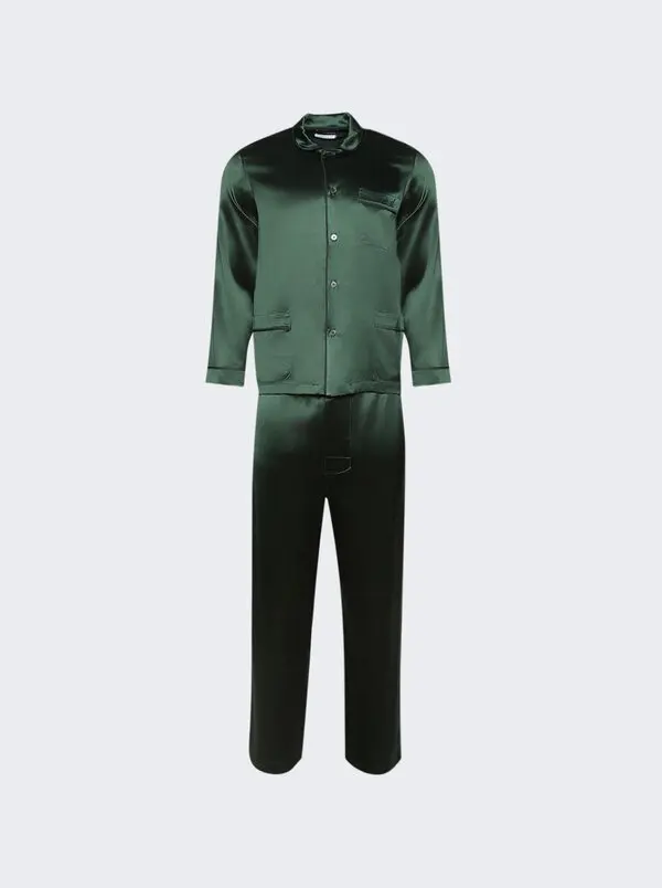 Enfants Riches Déprimés Pajama Set And Black - Green