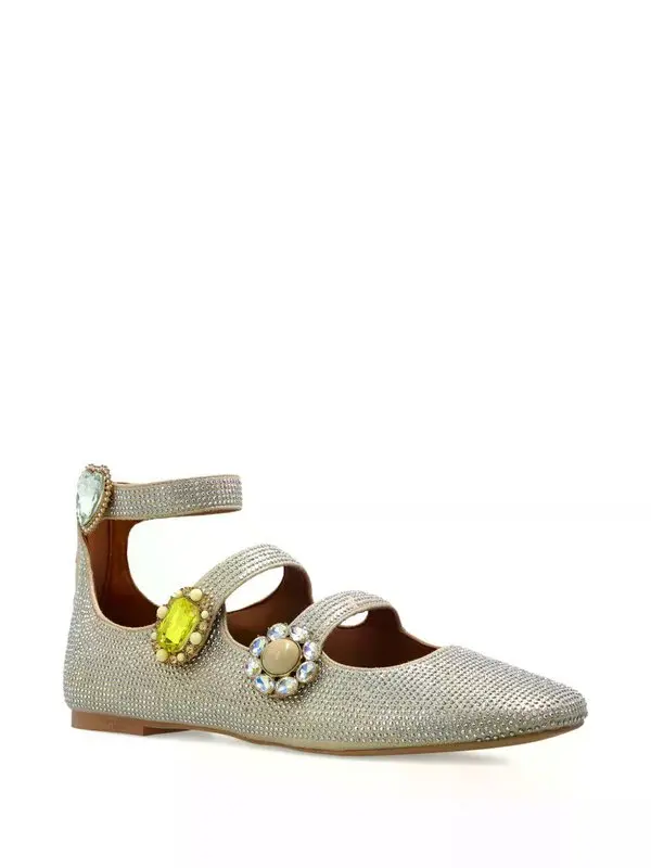 Kurt Geiger Gladiator Embellished Strappy Pumps