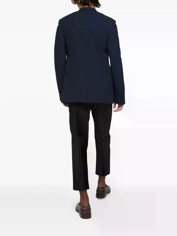 Acne Studios Notched-lapel Jacket - Blue