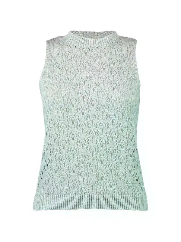 Eleventy Cotton Knitted Top