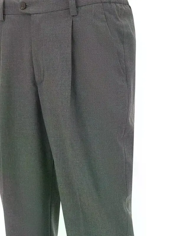 DEVORE INCIPIT Pleated Trousers - Grey