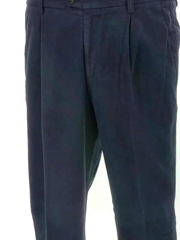 DEVORE INCIPIT Pleated Trousers - Blue