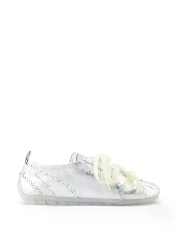 Simone Rocha Ballerina Grip Sneakers - Silver