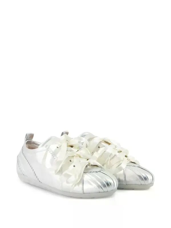 Simone Rocha Ballerina Grip Sneakers - Silver